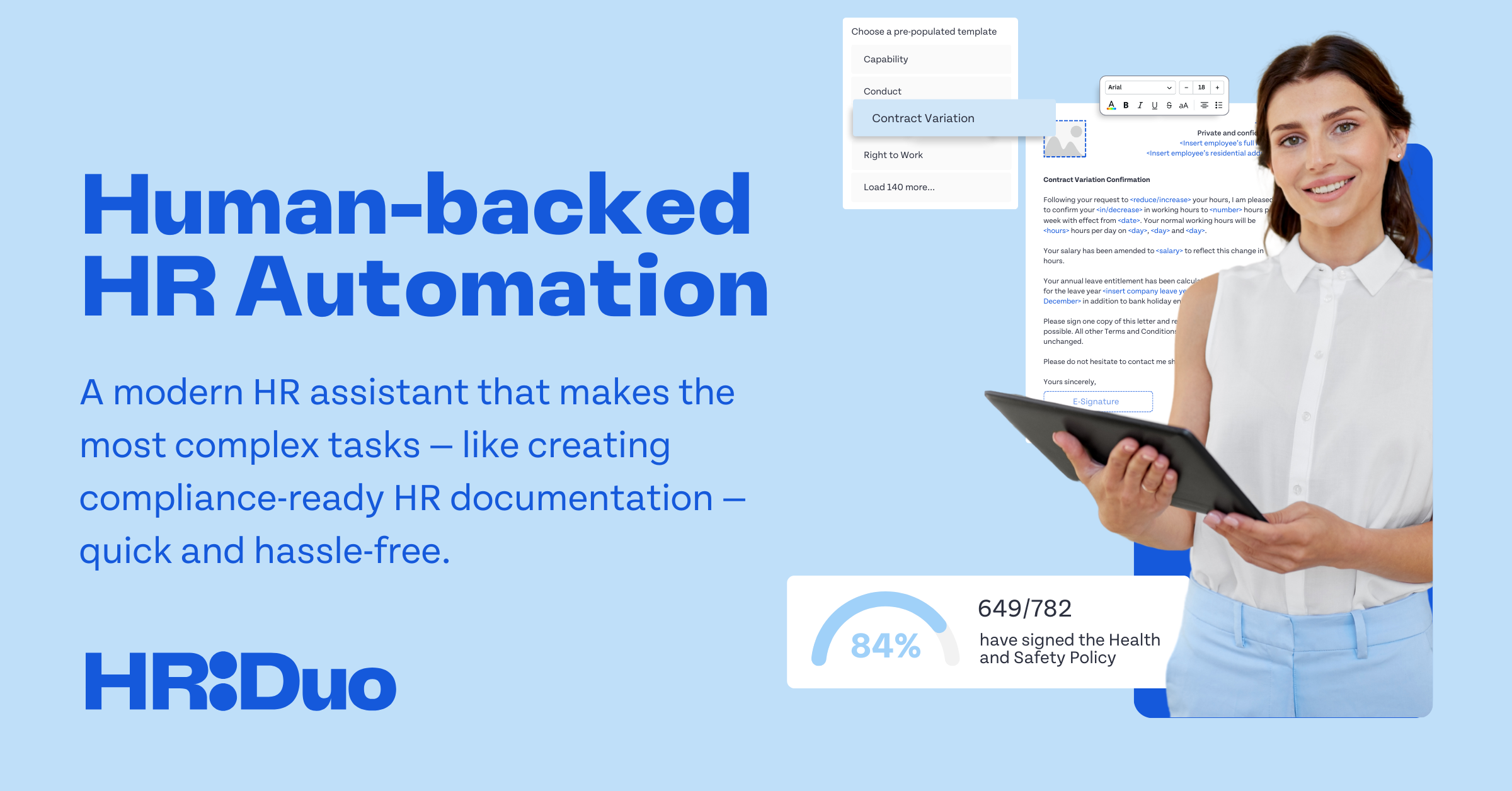 Digital HR Assistant | HR Automation Software | HR Duo